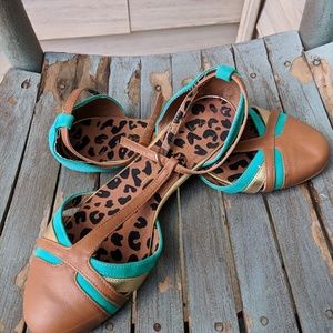Jessica Simpson | Shoes | Jessica Simpson Faux Leather Flats Shoes 9 L ...